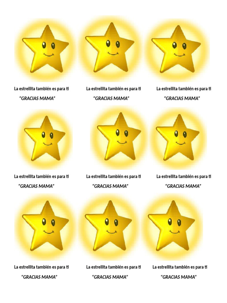 Estrellitas | PDF
