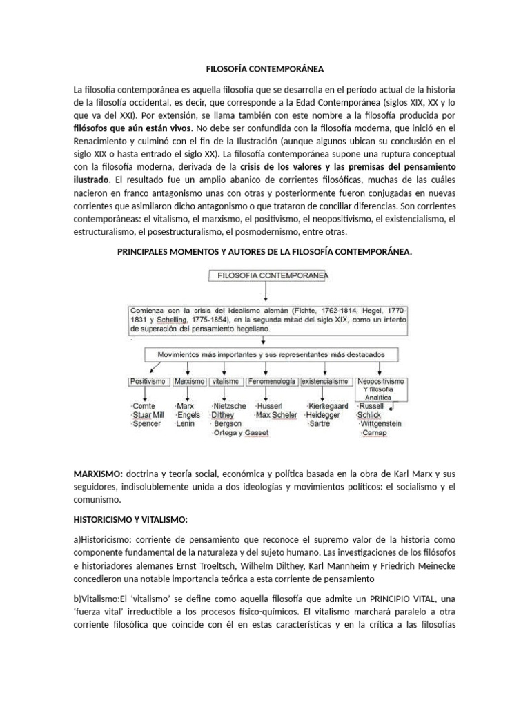 FILOSOFÍA CONTEMPORÁNEA | PDF | Filosofía Analítica | Science