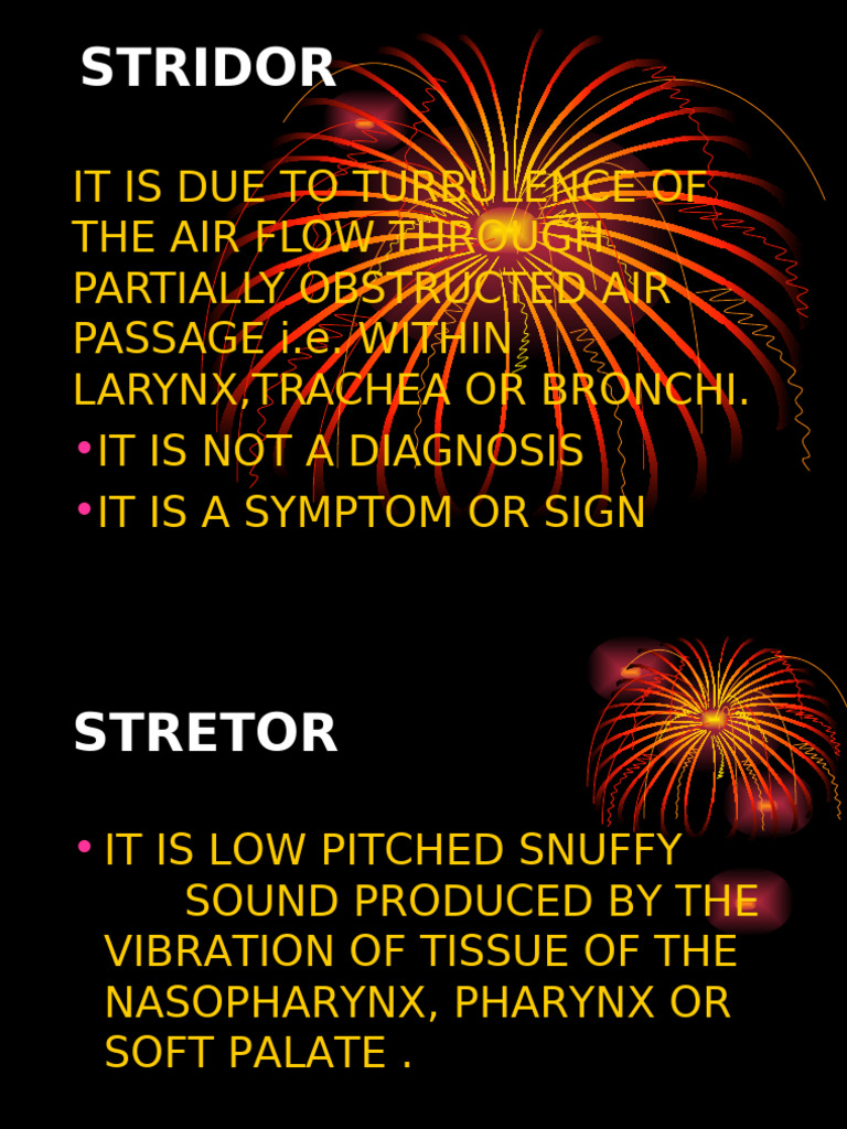 STRIDOR | PDF