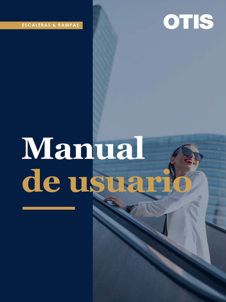 Manual de Uso y Mantenimiento Escaleras Otis | PDF | Escalera ...
