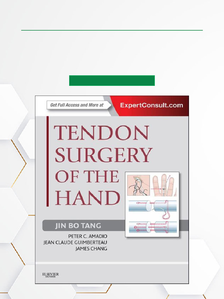 Global Insights on Hand Tendon Surgery | PDF | Hand | Thumb
