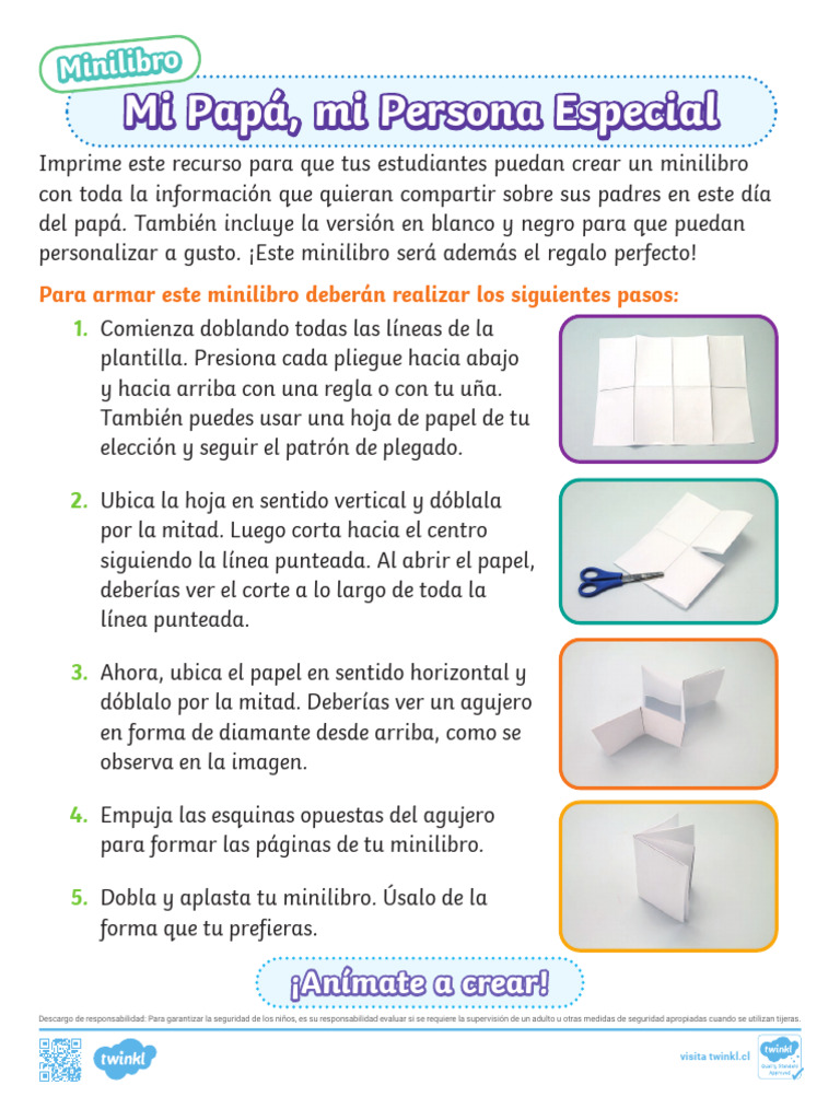 Mini Libro Dia Del Padre | PDF