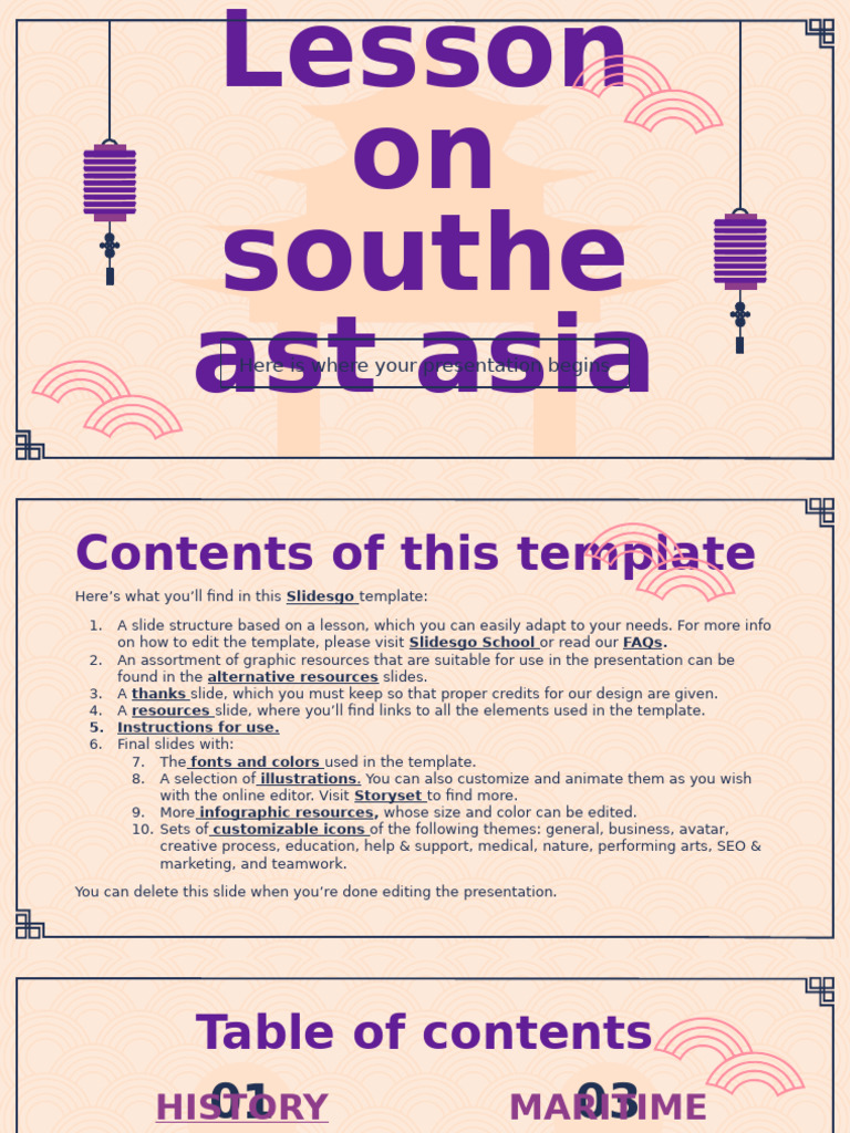 Southeast Asia Lesson Template | PDF | Planets | Planets In Astrology