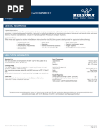 Belzona 1212 Specification Sheet | PDF | Density | Pascal (Unit)