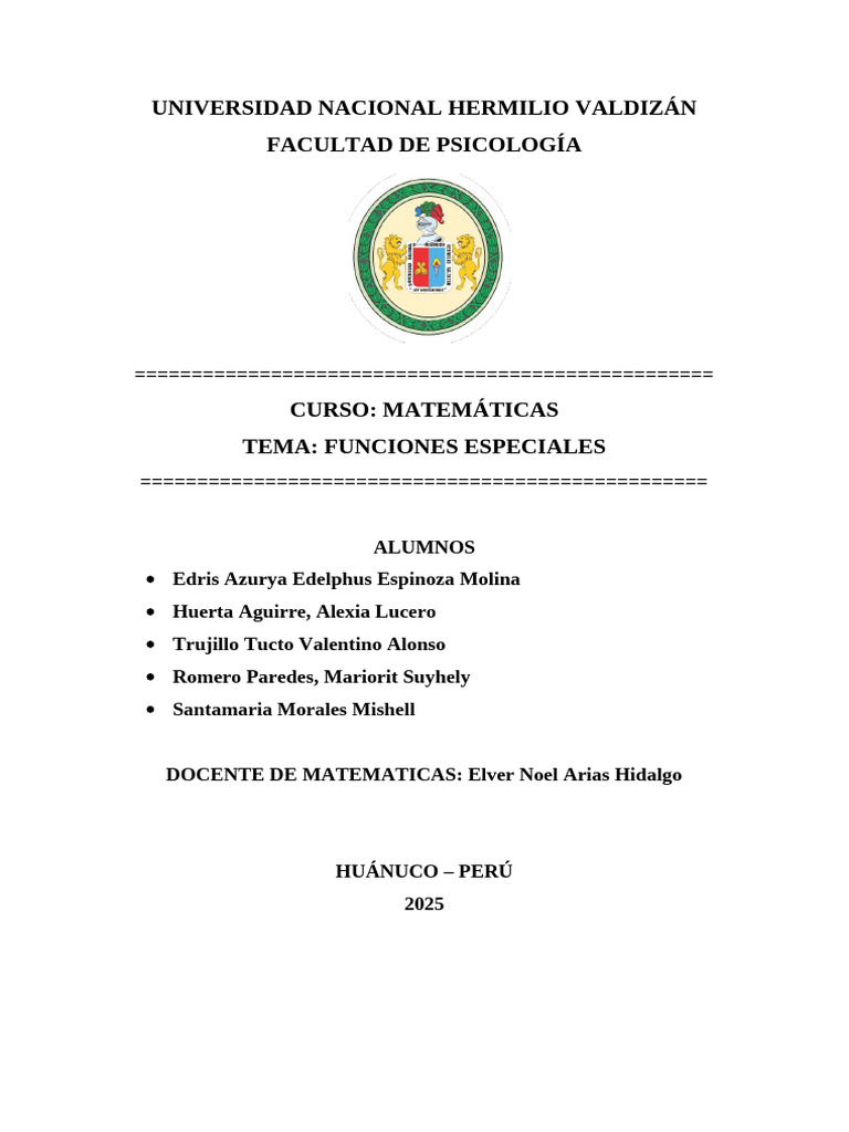 Funciones Tarea | PDF | Funcion exponencial | Función (Matemáticas)