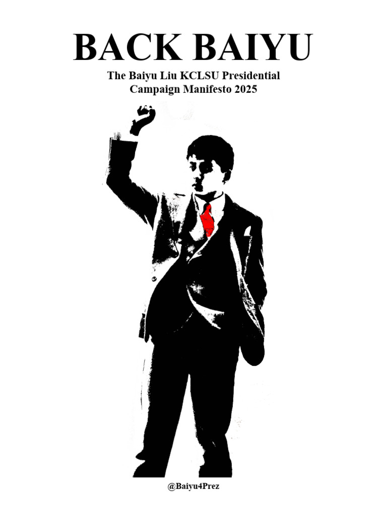 Baiyu Liu's Manifesto For Transforming King's | PDF | Cost Of Living | Postgraduate Education