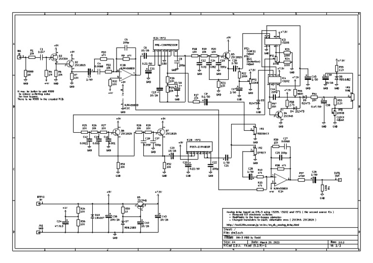 Schematic Dm3 Mod | PDF