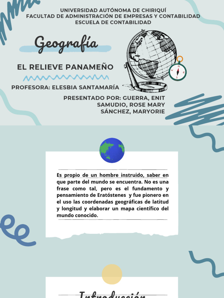 Relieve de Panama | PDF | Clima | Montañas