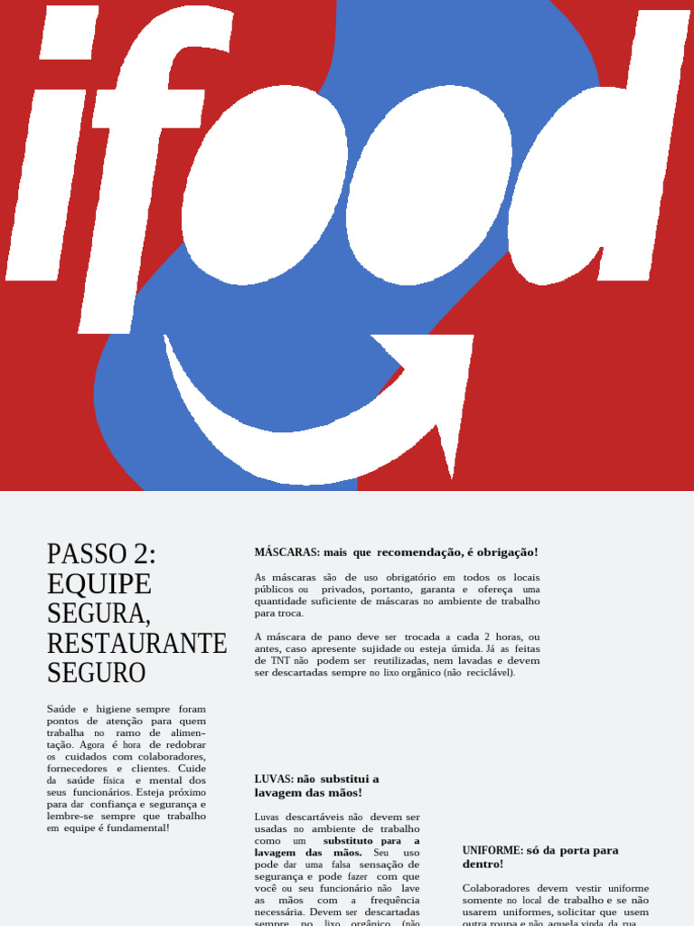 Guia de Reabertura - Ifood | PDF