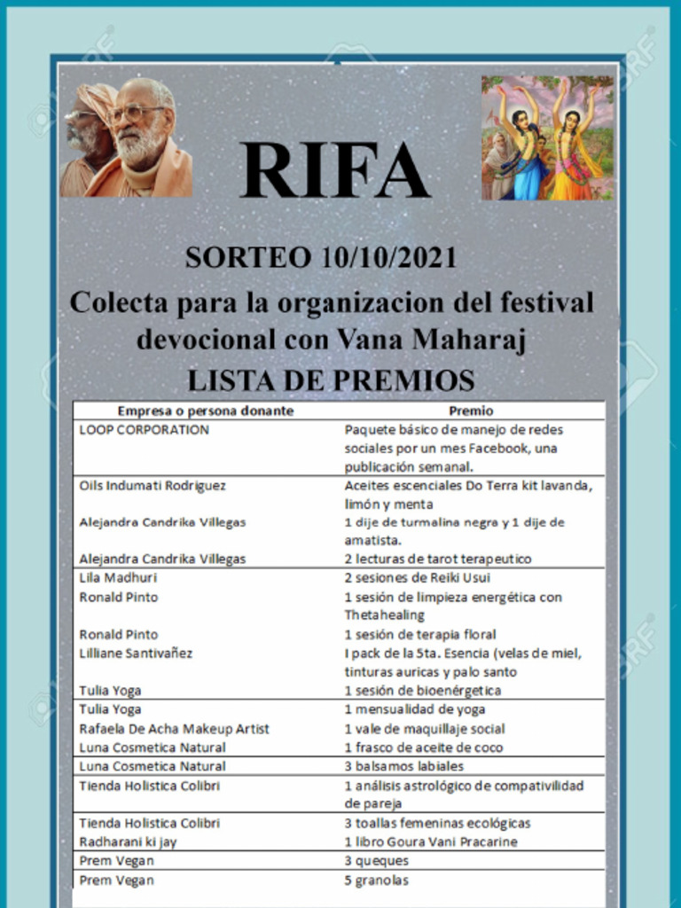 Rifa Copia | PDF