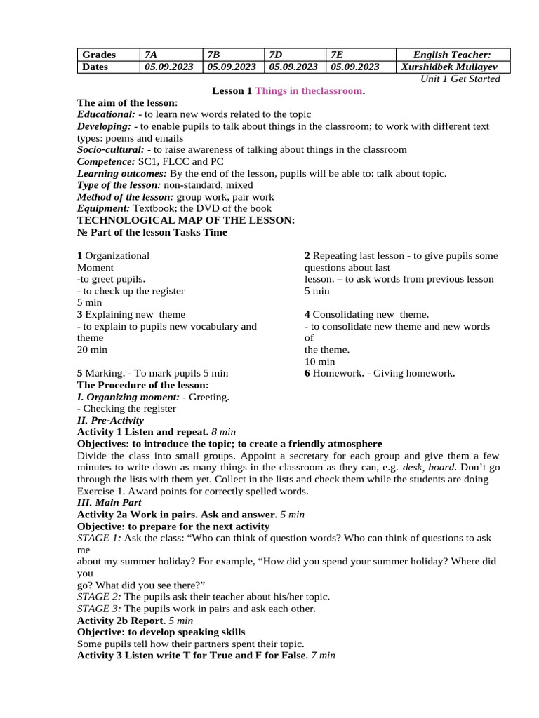 Thesis | PDF | Lesson Plan | Learning