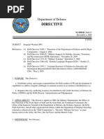 DOD Directive 3000.07 on Irregular Warfare | PDF | United States ...