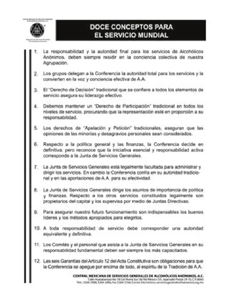 12 Pasos | PDF