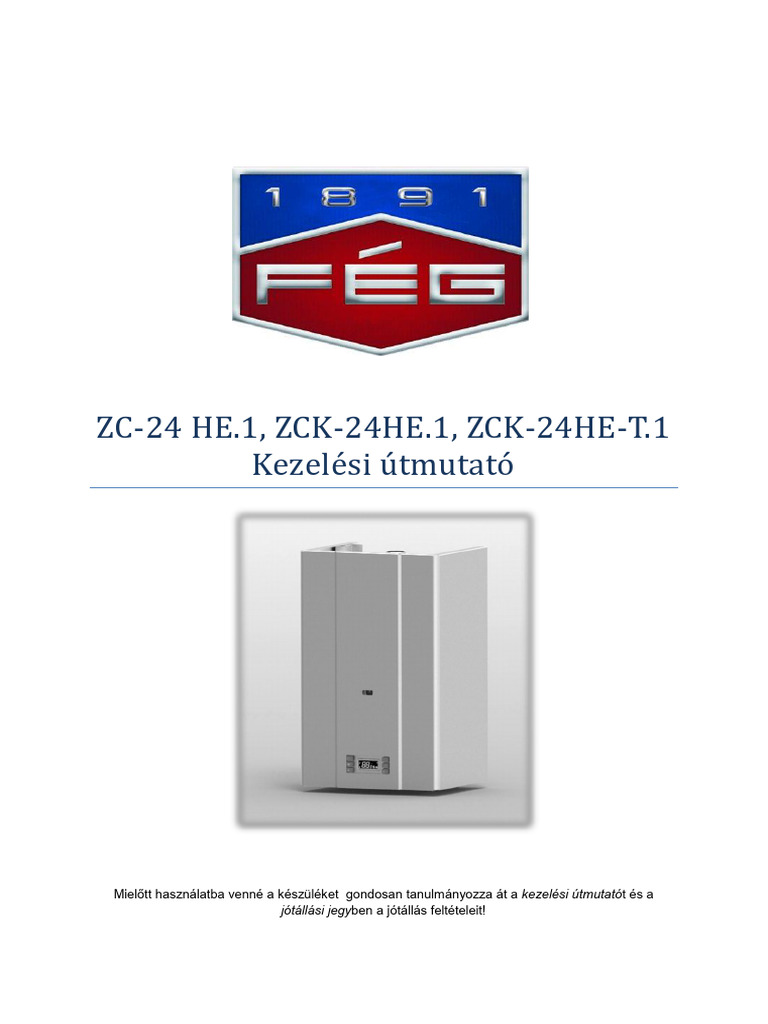 FÉG ZCK 24 KezelesiUtmutato | PDF