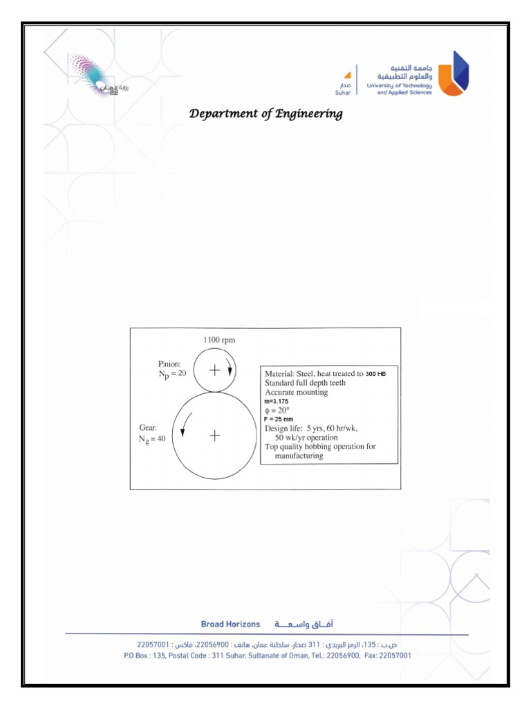 Spur Gear Design | PDF