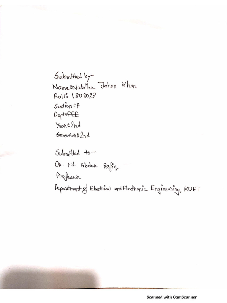 Signal Assignment 1 | PDF
