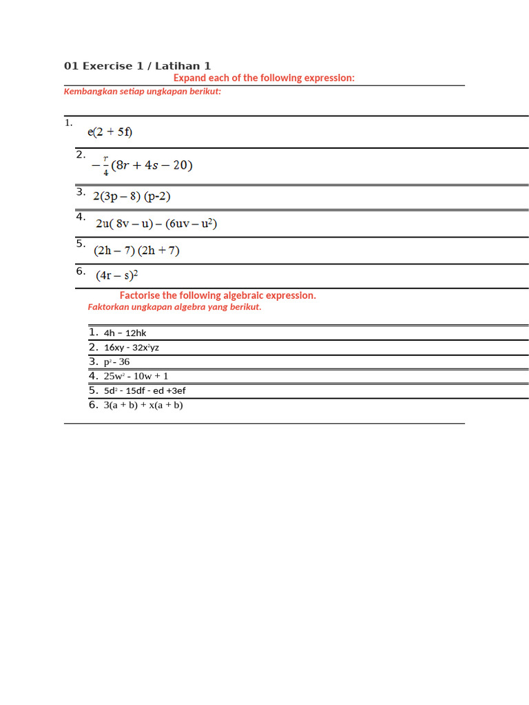 form 2 bab 2 | PDF