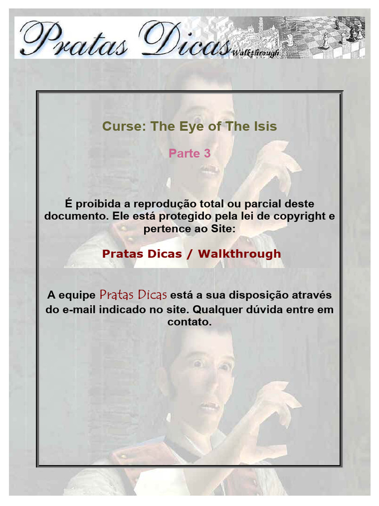 Guia do Capítulo 3: Curse 3 | PDF