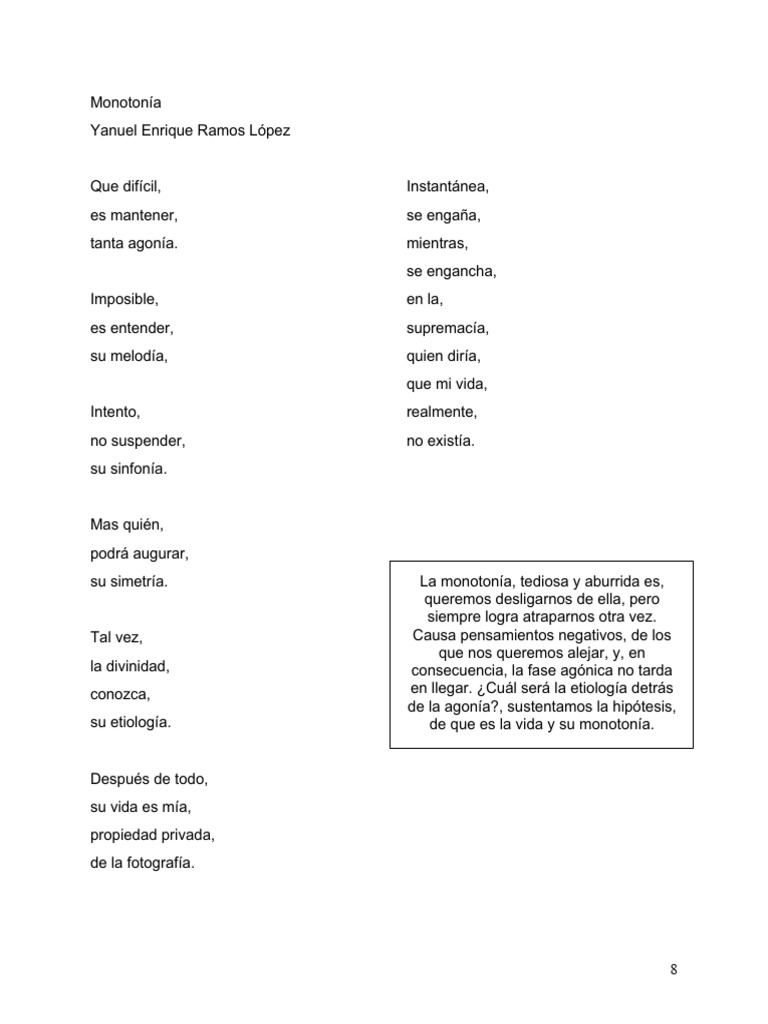 Monotonia | PDF