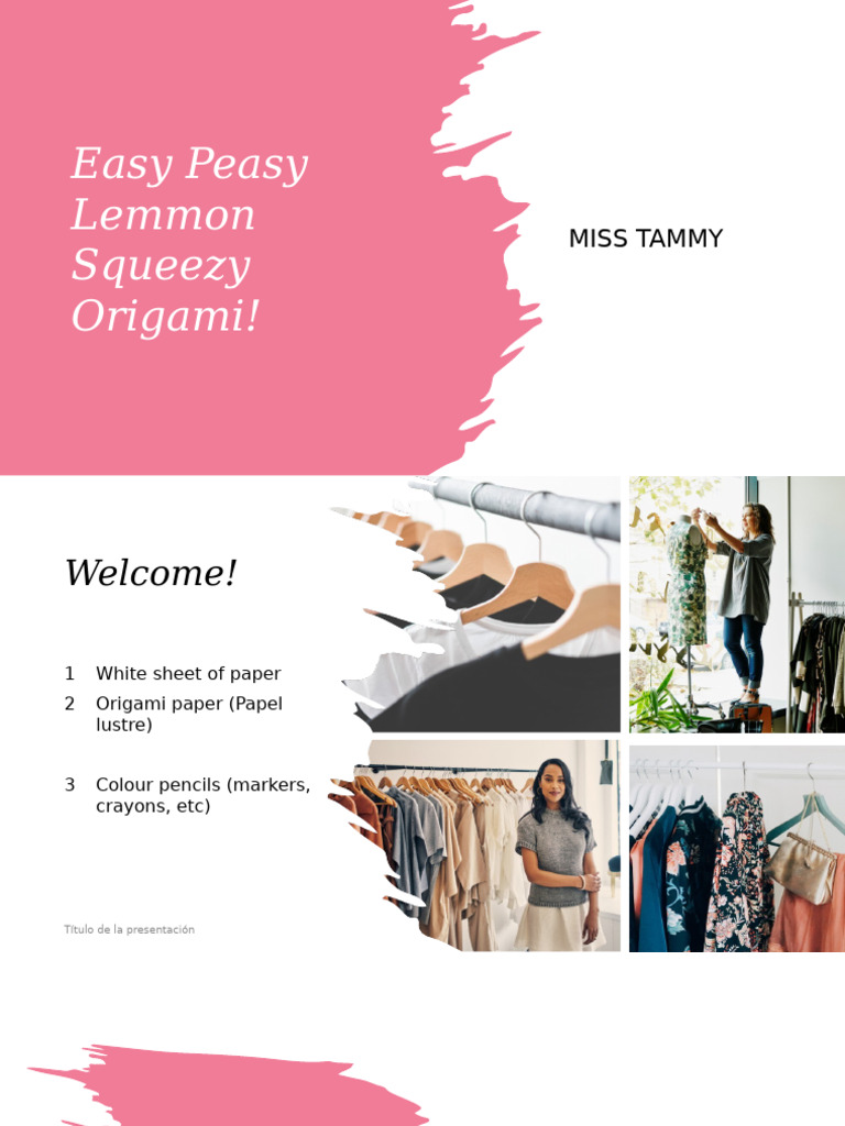 Easy Peasy Lemmon Squeezy Origami! | PDF