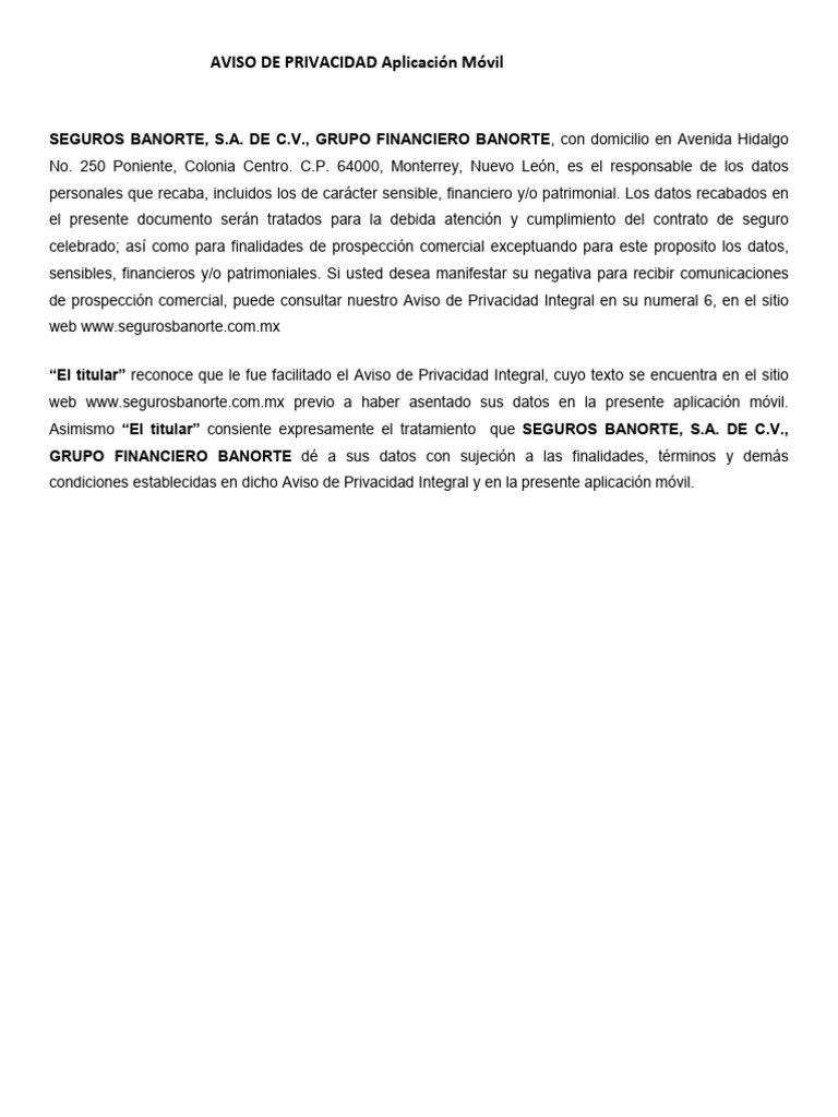 Terminos y Condiciones | PDF