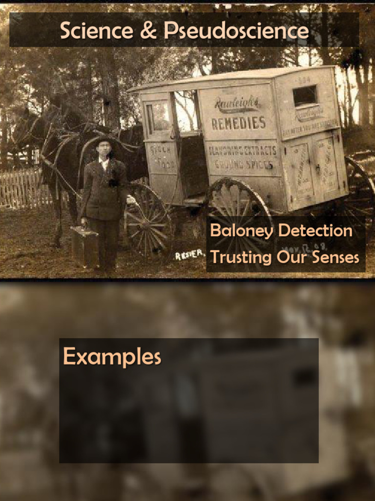 Science and Pseudoscience - Intro | PDF