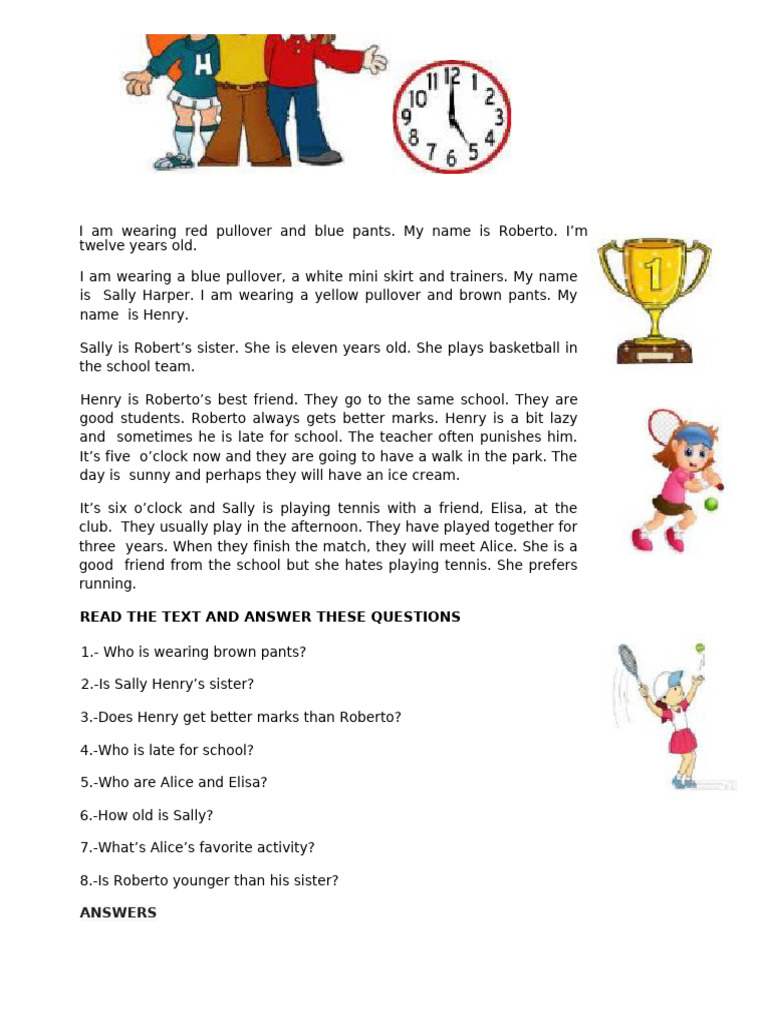 Reading-Comprehension Friends | PDF