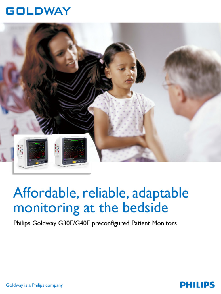 Philips Goldway G30e G40e | PDF | Monitoring (Medicine) | Philips