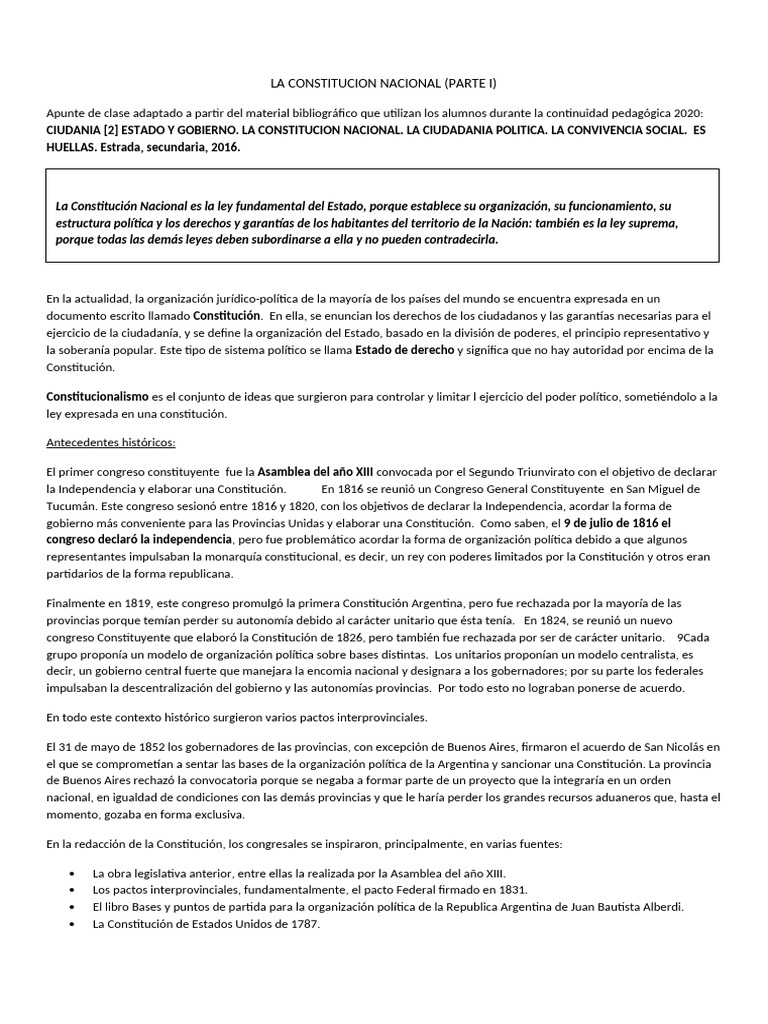 La Constitucion Nacional 2022 | PDF | Constitución | Gobierno