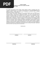 Carta Poder Simple Para Tramites IMSS | PDF
