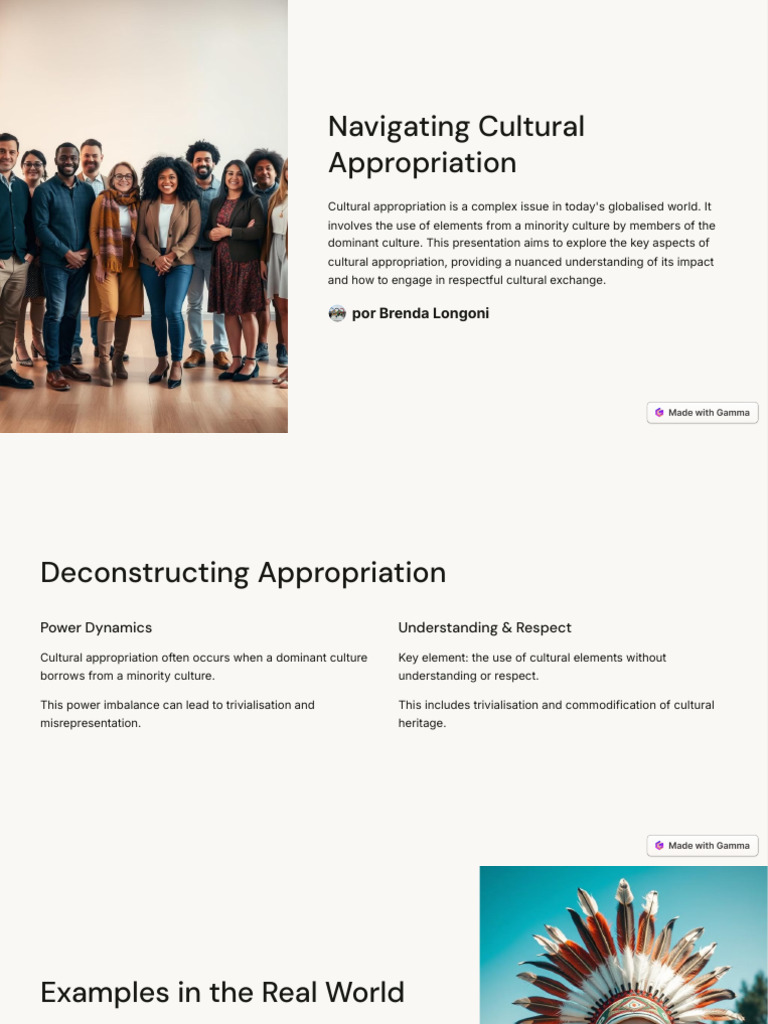 Navigating Cultural Appropriation | PDF | Social Psychology