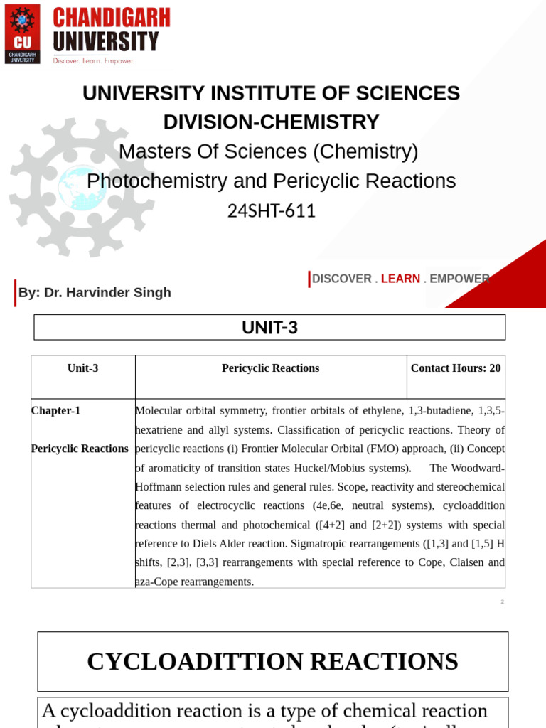 Cycloadittion Reactions Diel Alder | PDF | Chemical Reactions ...