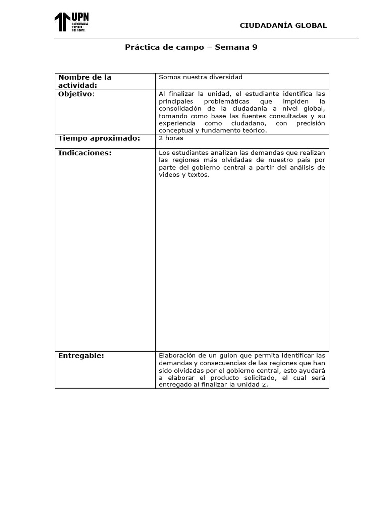 CG_Practica de Campo_S9 | PDF