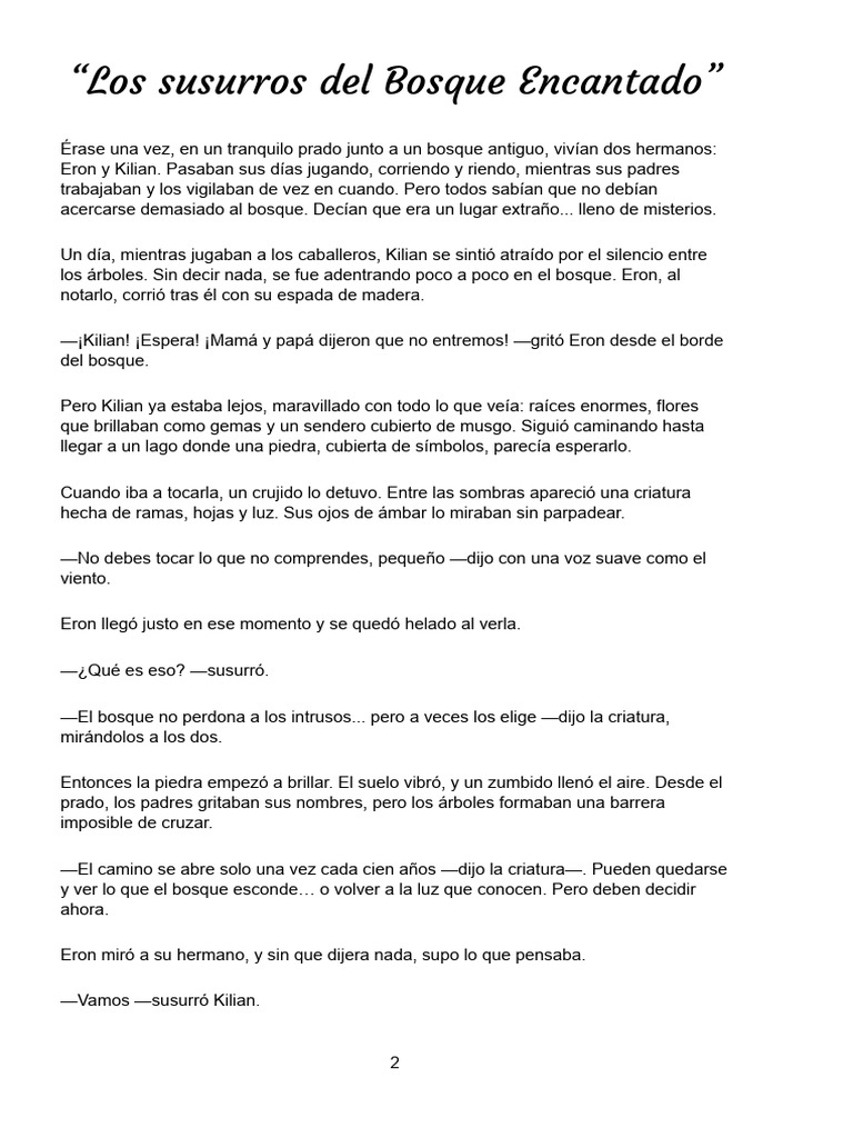 Los Susurros Del Bosque Encantado - 082536 | PDF | Cielo | Gatos
