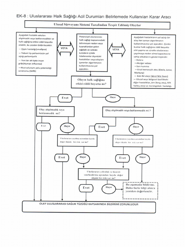 Bulaşıcı Hastalıkların İhbar Ve Bildirim Sistemi - Eki | PDF