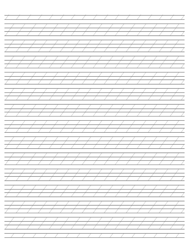 Plantilla para Ejercicio de Escritura De4 MM | PDF