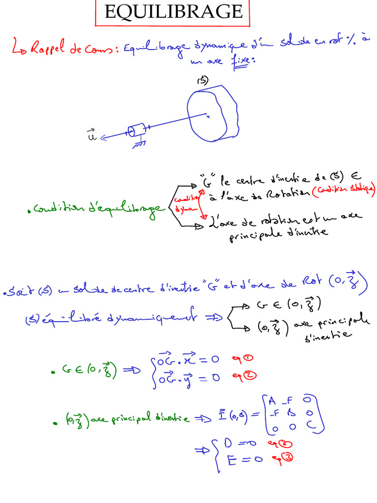 Equilibrage Dynamique | PDF