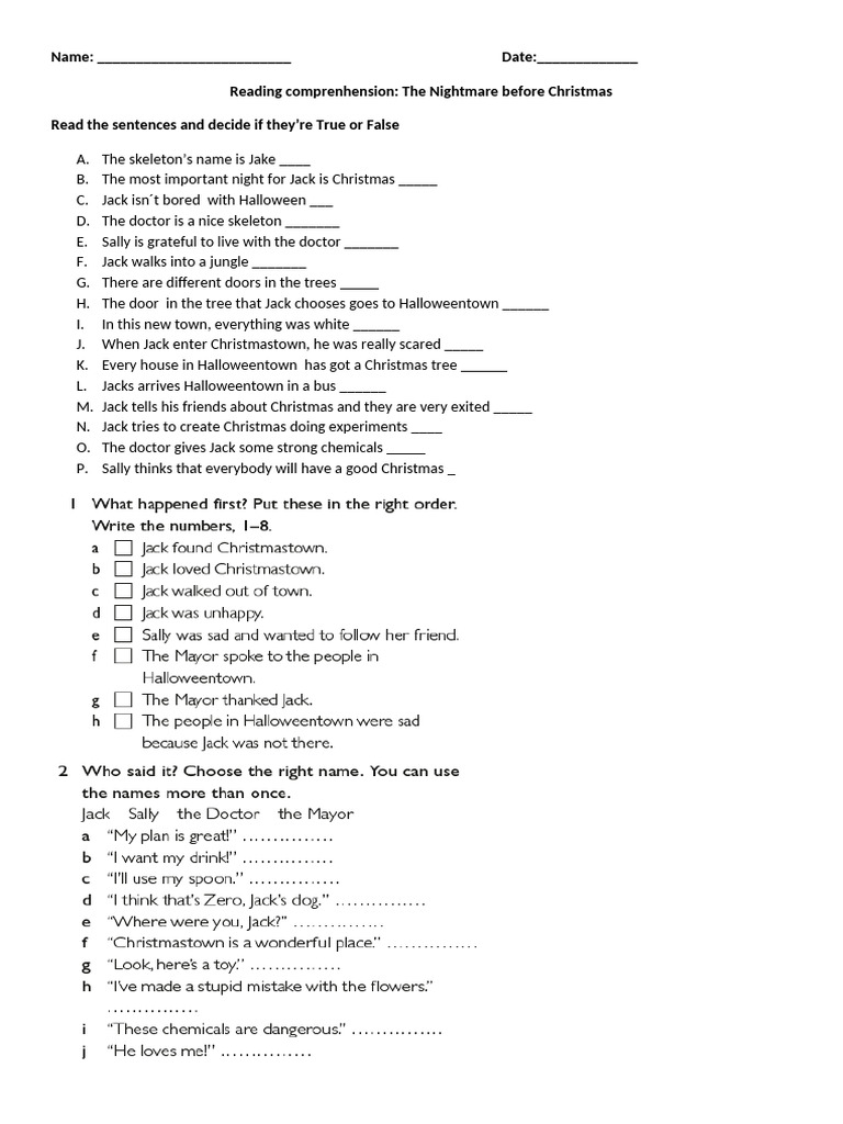 The Nightmare Test | PDF