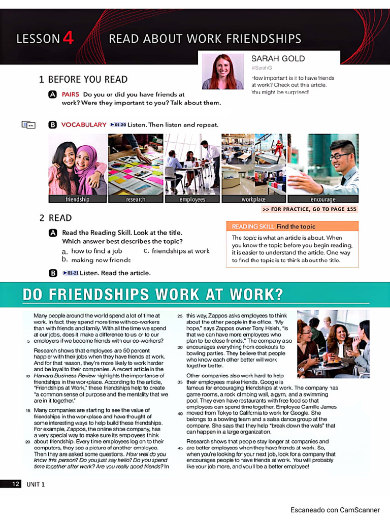 Lesson 4 Unit 1 | PDF