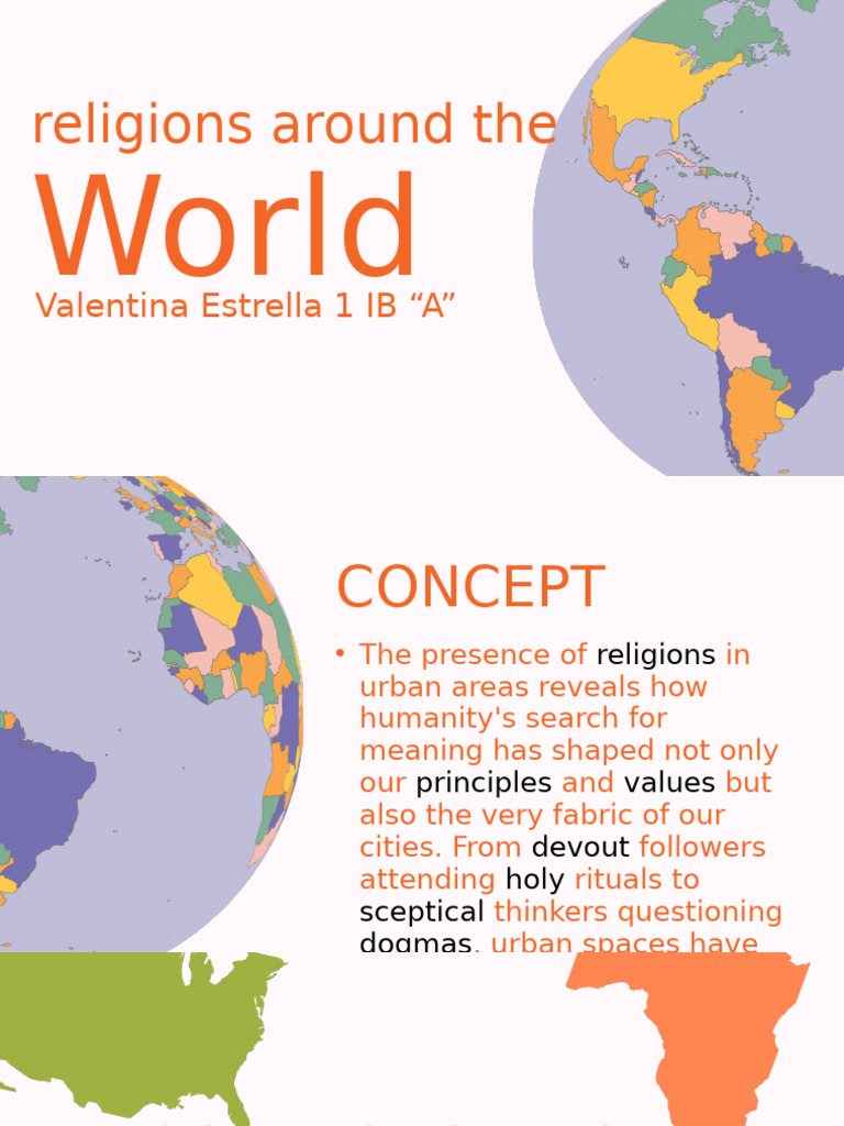 Religions Around The World. | PDF