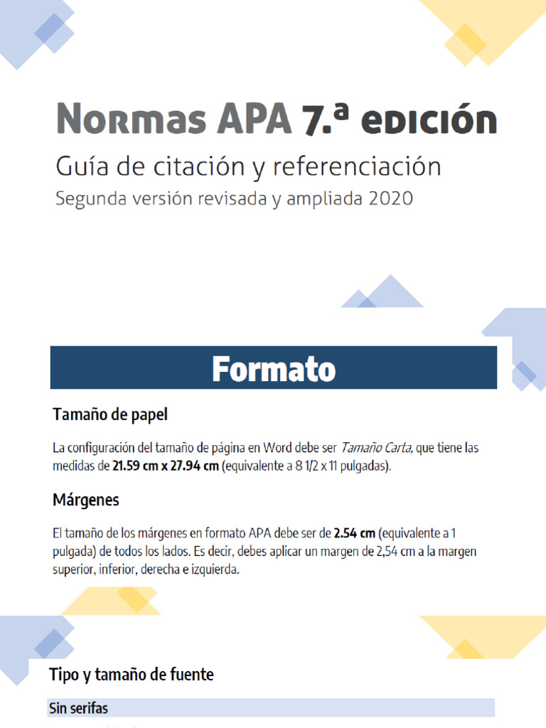 APA 7a Edición | PDF
