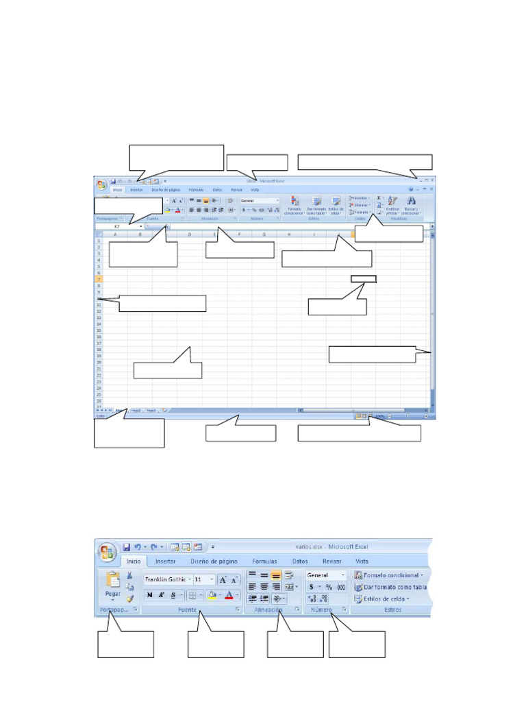 U2 Excel-Interfaz | PDF | Microsoft Excel | Botón (Computación)