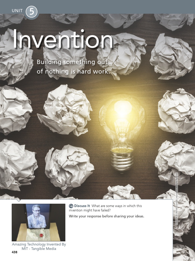 Unit 5 - Invention PDF | PDF | Invention | Reading Comprehension