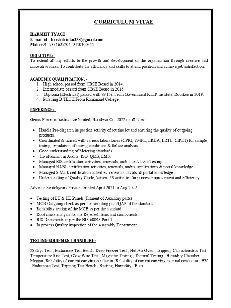 Harshit Tyagi Quality 26-06-2024 | PDF