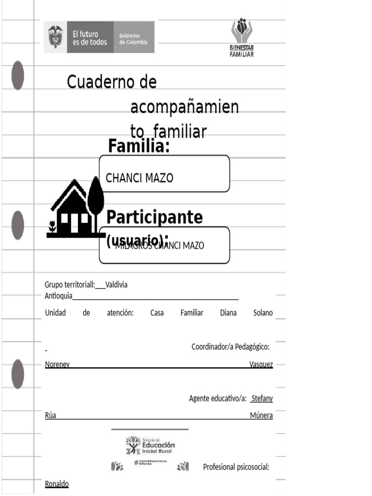 Caf 1013384378 Milagros Chanci | PDF | Parto | Educación de la primera ...