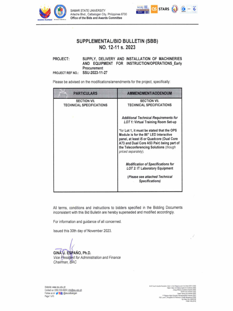 SBB No. 12 11 S. 2023 Machineries | PDF