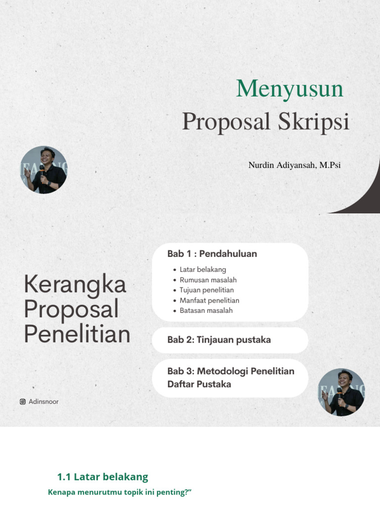 4 Proposal Skripsi | PDF