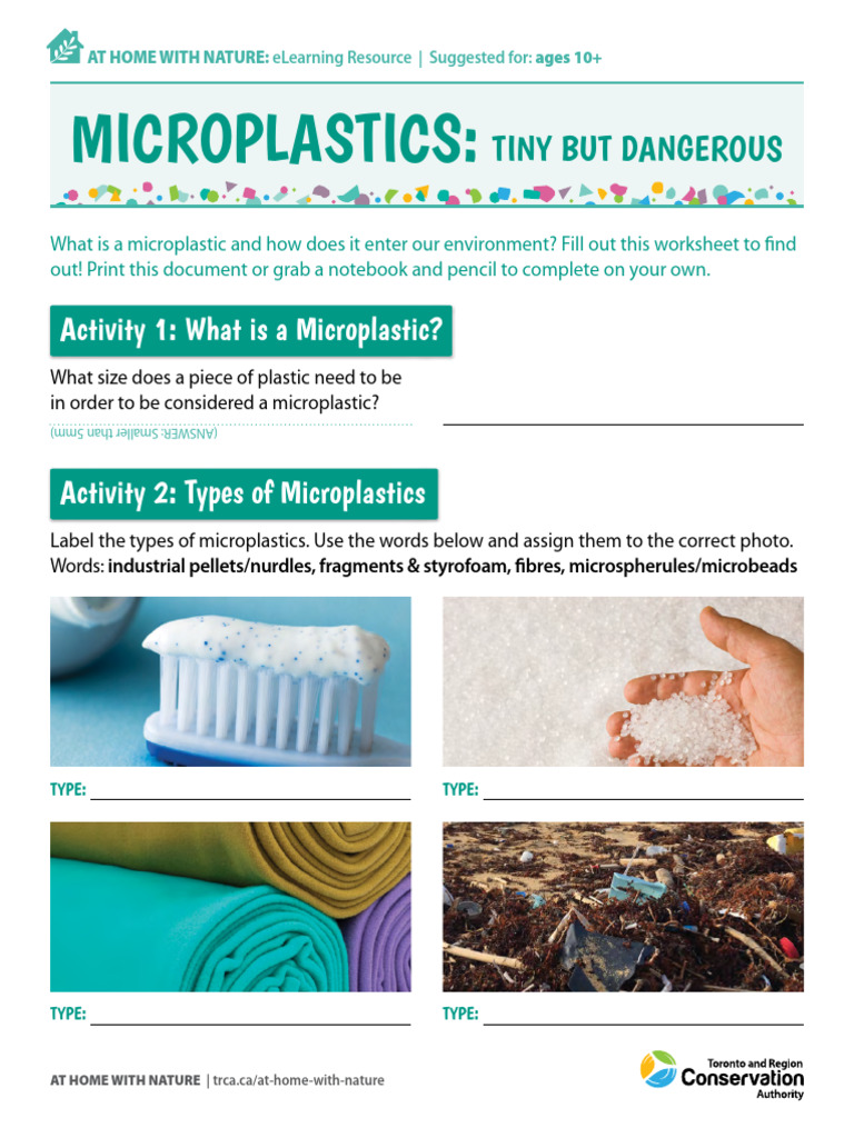Understanding Microplastics at Home | PDF | Systems Ecology ...