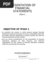 IPSAS 1-Presentation of Financial Statements | PDF | Audit | Going Concern