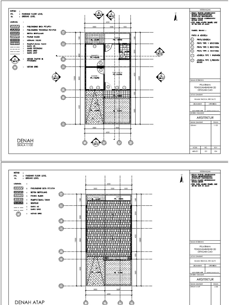 Rev 4 Denah - Merged | PDF